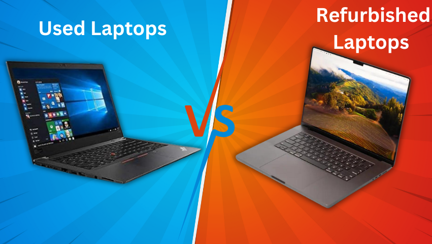 Differences between refurbished and used laptops